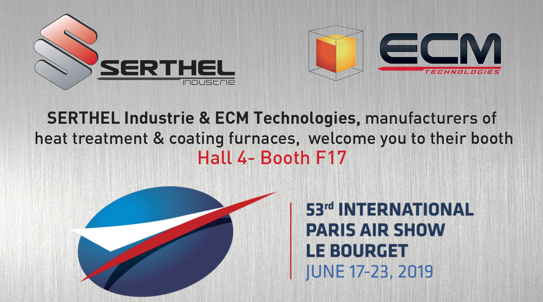 The ECM Group at the International Paris Air Show 2019 | ECM